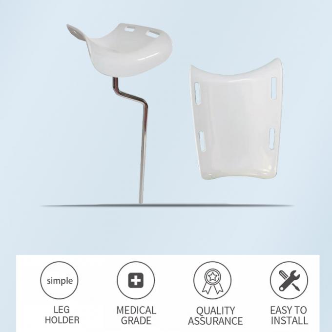 Hospital White Leg Frame With Bracket Parts Hospital Bed Using
