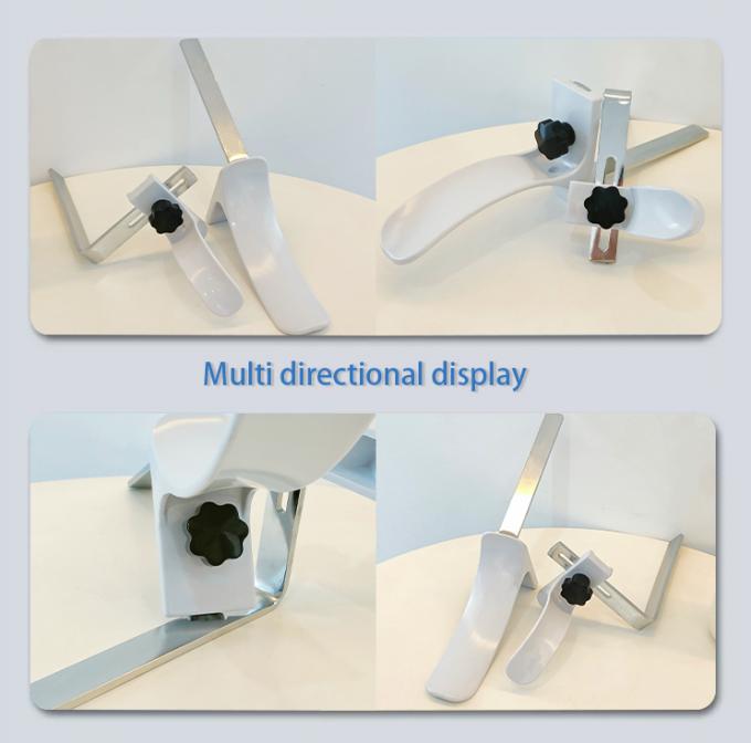 Gynecological Hospital Bed Accessories Bracket White ABS Material