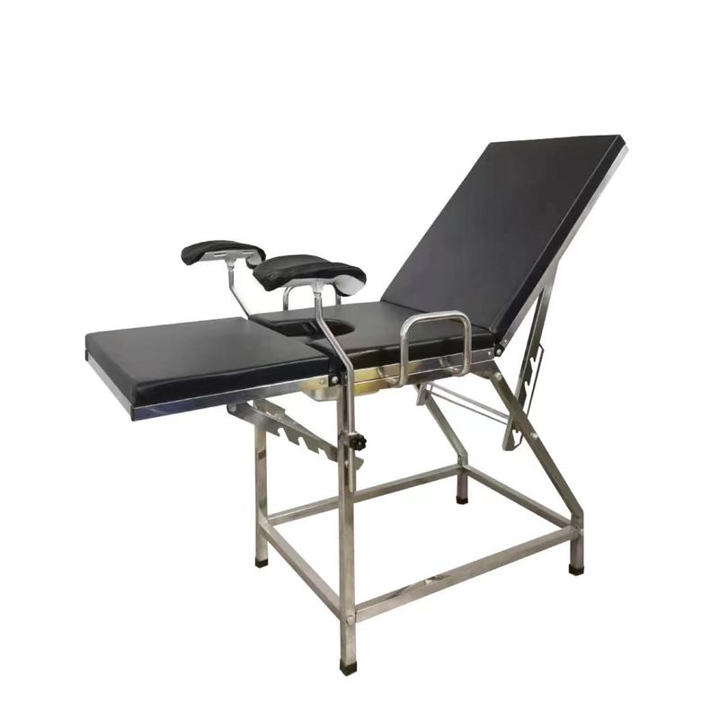 Stainless Steel 304 Hospital Delivery Bed Simple Gynecological ...