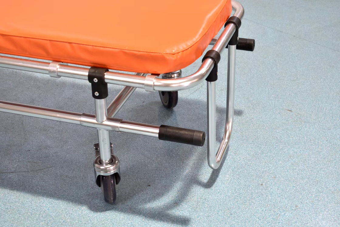 Sponge Mattress non magnetic Ambulance Stretcher Patient Trolley Cart