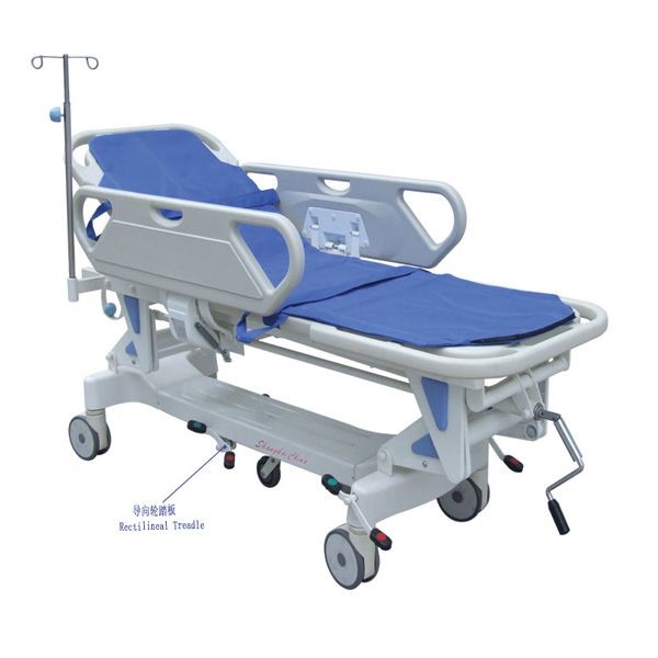 PP Side Rails Transport Trolley Hospital Patient Transfer Emergency ...