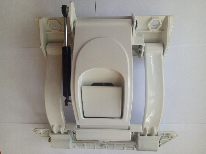 Full Aluminum Alloy Bracket Hospital Bed Repair Parts For PP Side Rails