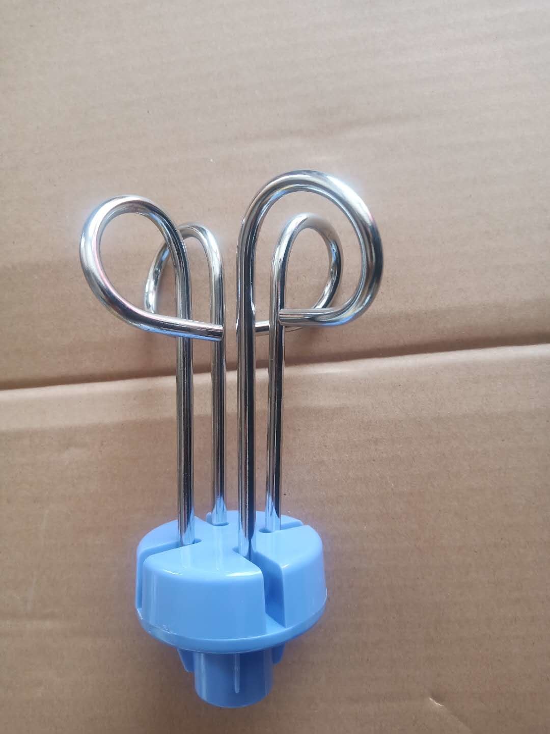 Blue Stainless Steel Infusion Rod Hook For Hospital
